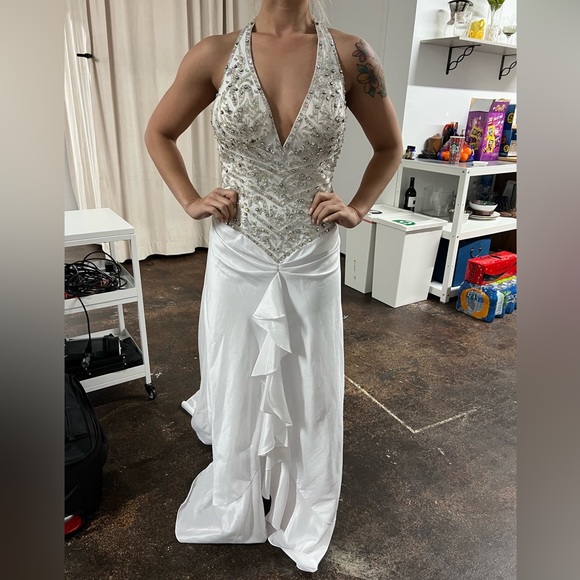 Prima Donna | Dresses | Prima Donna Collection Beaded Pageant Gown ...